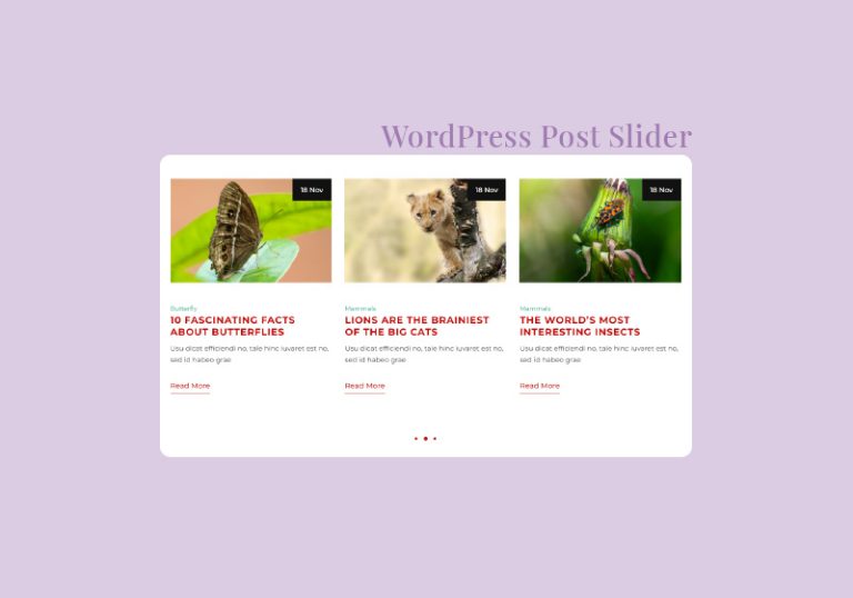 How to Create a WordPress Post Slider - WPKlik